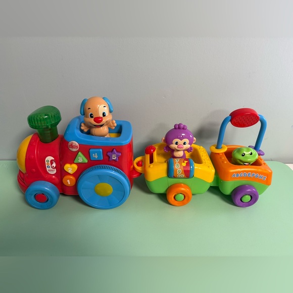 Fisher-Price | Toys | Fisher Price Laugh Learn Puppys Smart Train ...